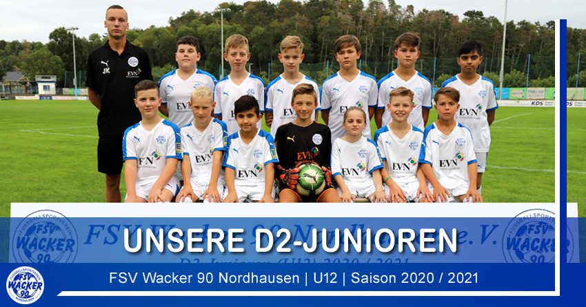 Unsere D2-Junioren - FSV Wacker 90 Nordhausen e.V.