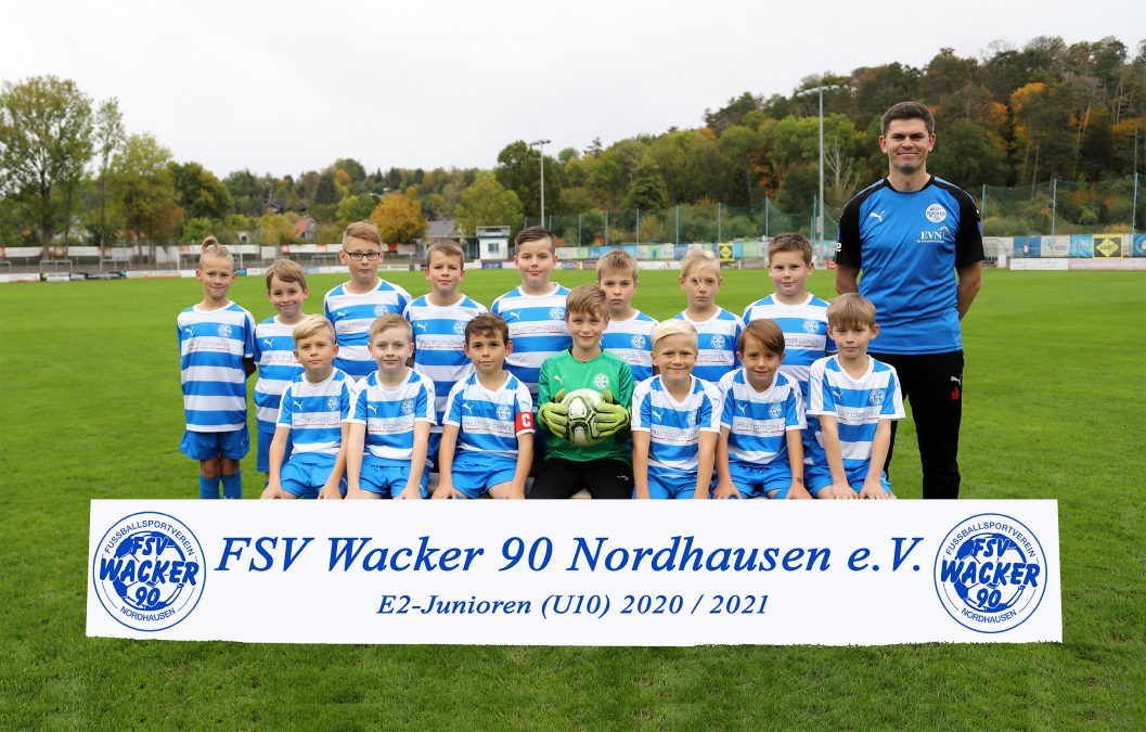 Unsere E2-Junioren - FSV Wacker 90 Nordhausen e.V.