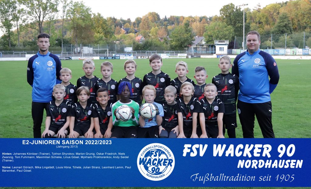 E2-Junioren-22-23 - FSV Wacker 90 Nordhausen e.V.